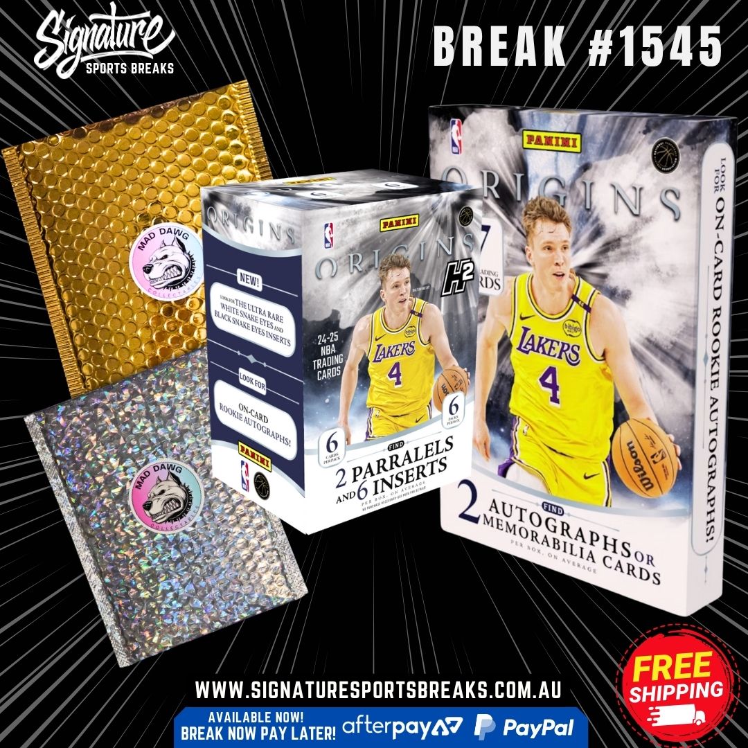 BREAK #1545 - ORIGINS/MAD DAWG MIX PYT – Signature Sports Breaks