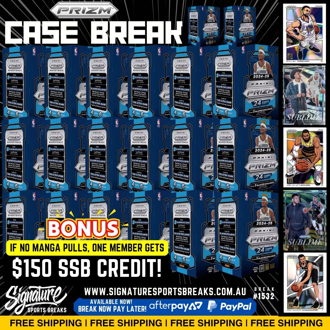 BREAK #1532 – PRIZM Case Break 24/25 - Pick Your Team – Signature ...